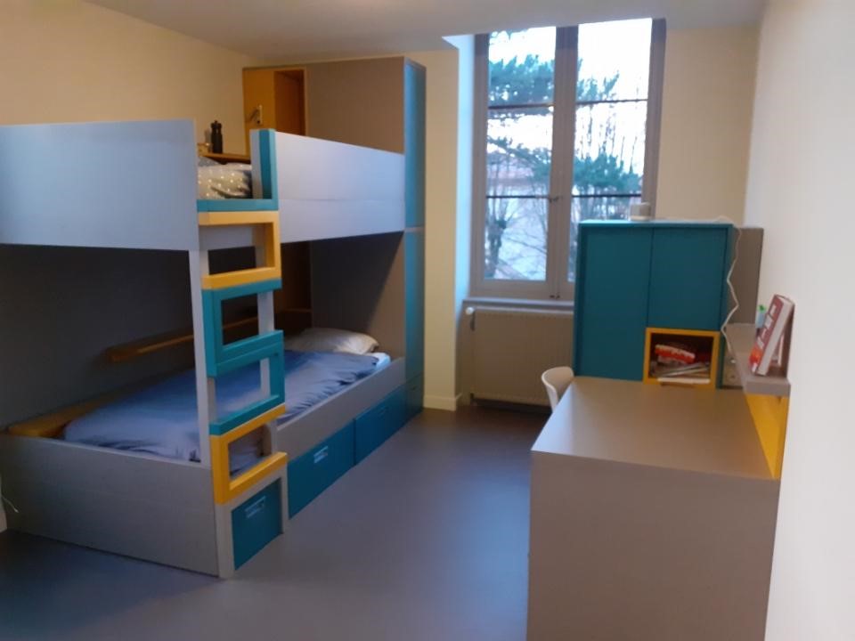 Chambre internat privé Chevreul Lestonnac - Lycée Chevreul Lestonnac